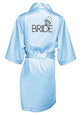 Chic Team Bride Satin Robes For Bridal Party – BigBeryl