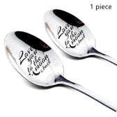 Good Morning Handsome Gift For Him Long Spoons – BigBeryl
