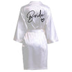 Satin Team Bride Robes For Wedding Shower – BigBeryl