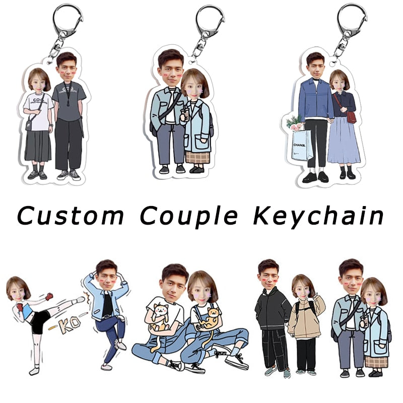 55+ Matching Couple Keychains for Him & Her – BigBeryl