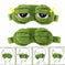 Sad Pepe The Frog Eye Mask | Funny Eye Masks For Sleeping - BigBeryl