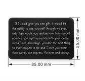 Metal Wallet Insert Card – BigBeryl