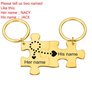 Personalized Puzzle Piece Keychain – BigBeryl