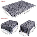 Scary Halloween Decorations Haunted Tablecloth - BigBeryl